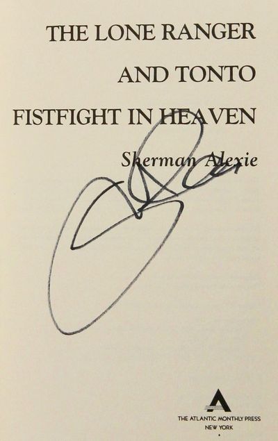 The Lone Ranger And Tonto Fistfight In Heaven (Signed)