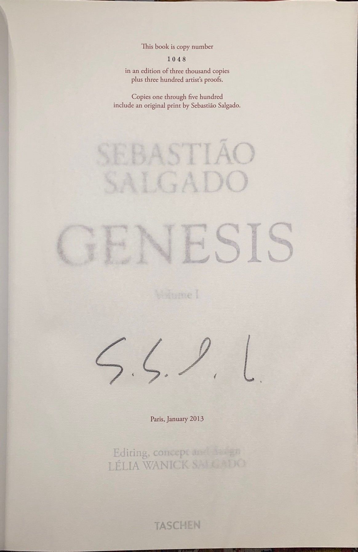 Genesis [Signed Limited Edition]