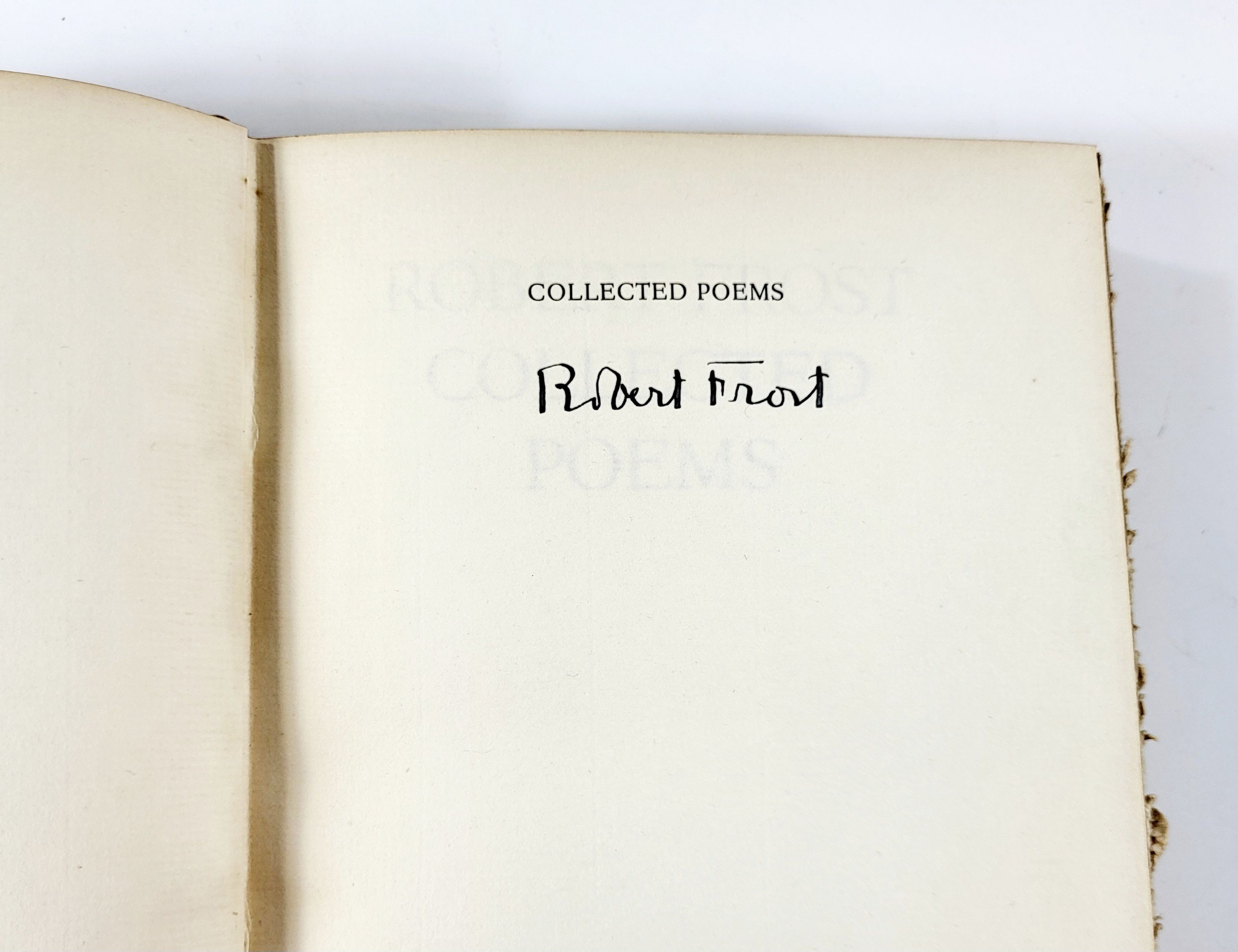 Robert Frost: Collected Poems