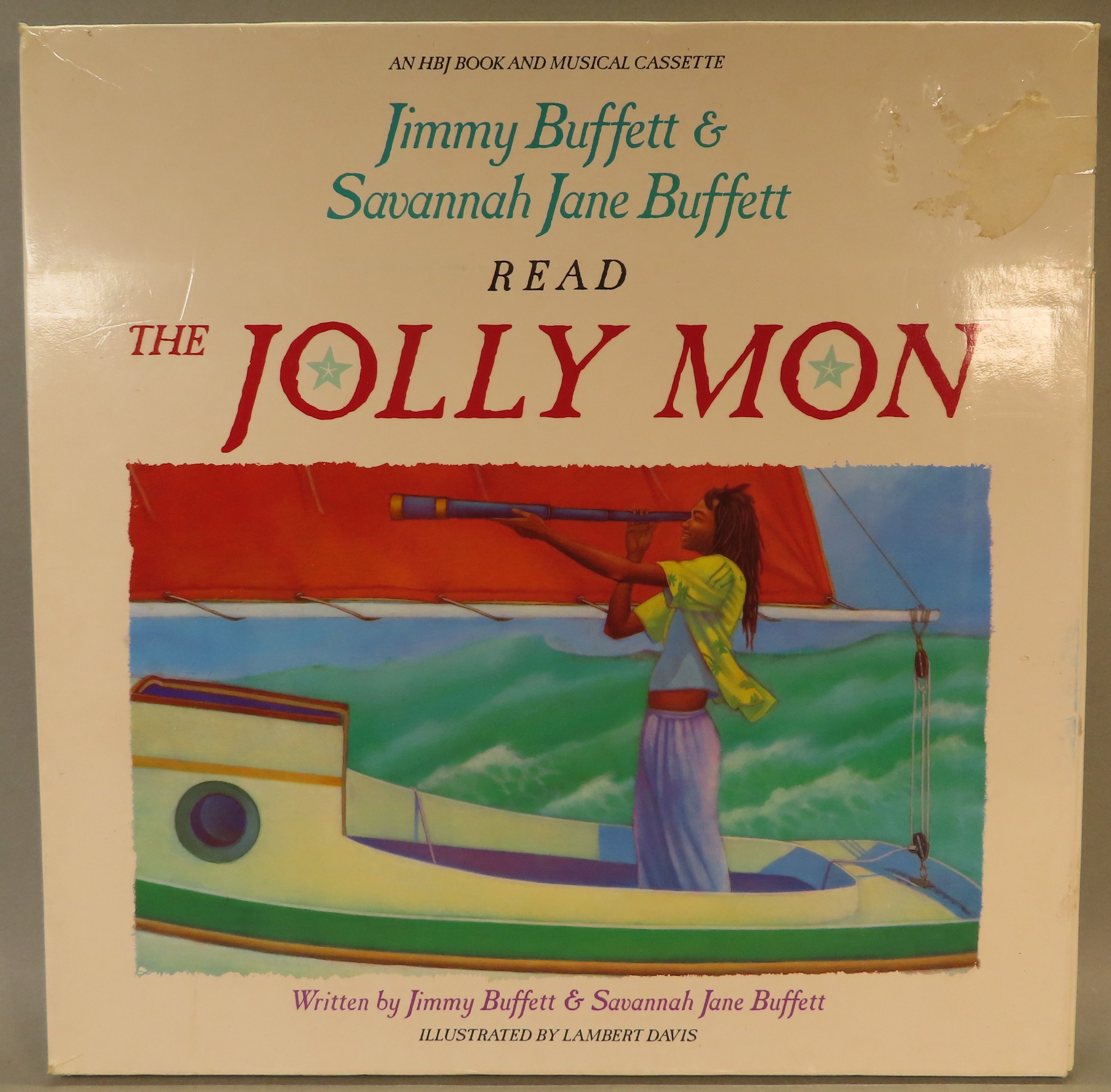 The Jolly Mon with musical cassette