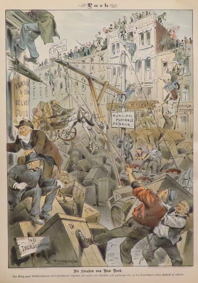 Puck Magazine. September 30 1885 - September 8 1886 German language ...
