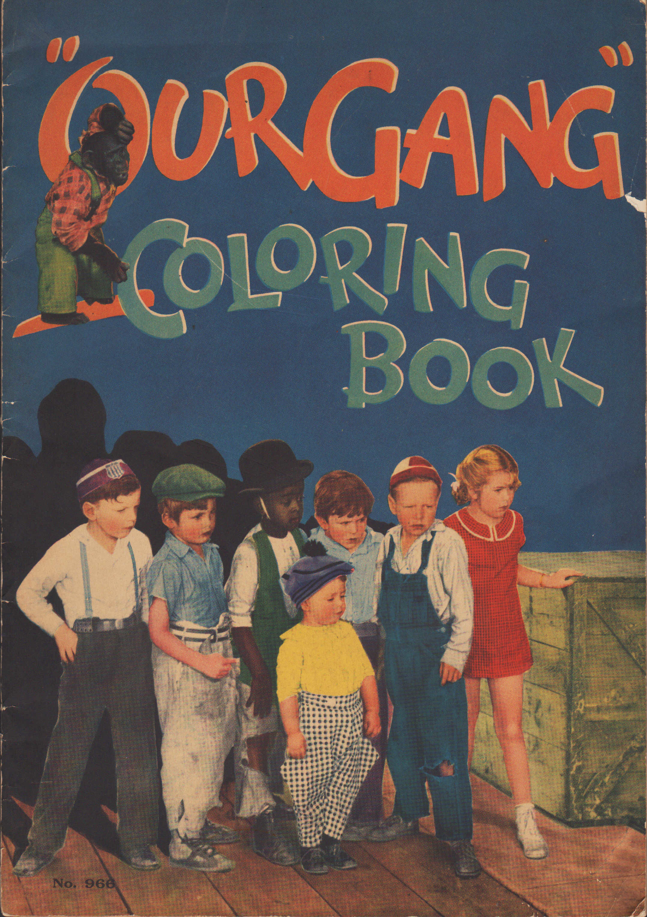 "Our Gang" Coloring Book. No. 966.