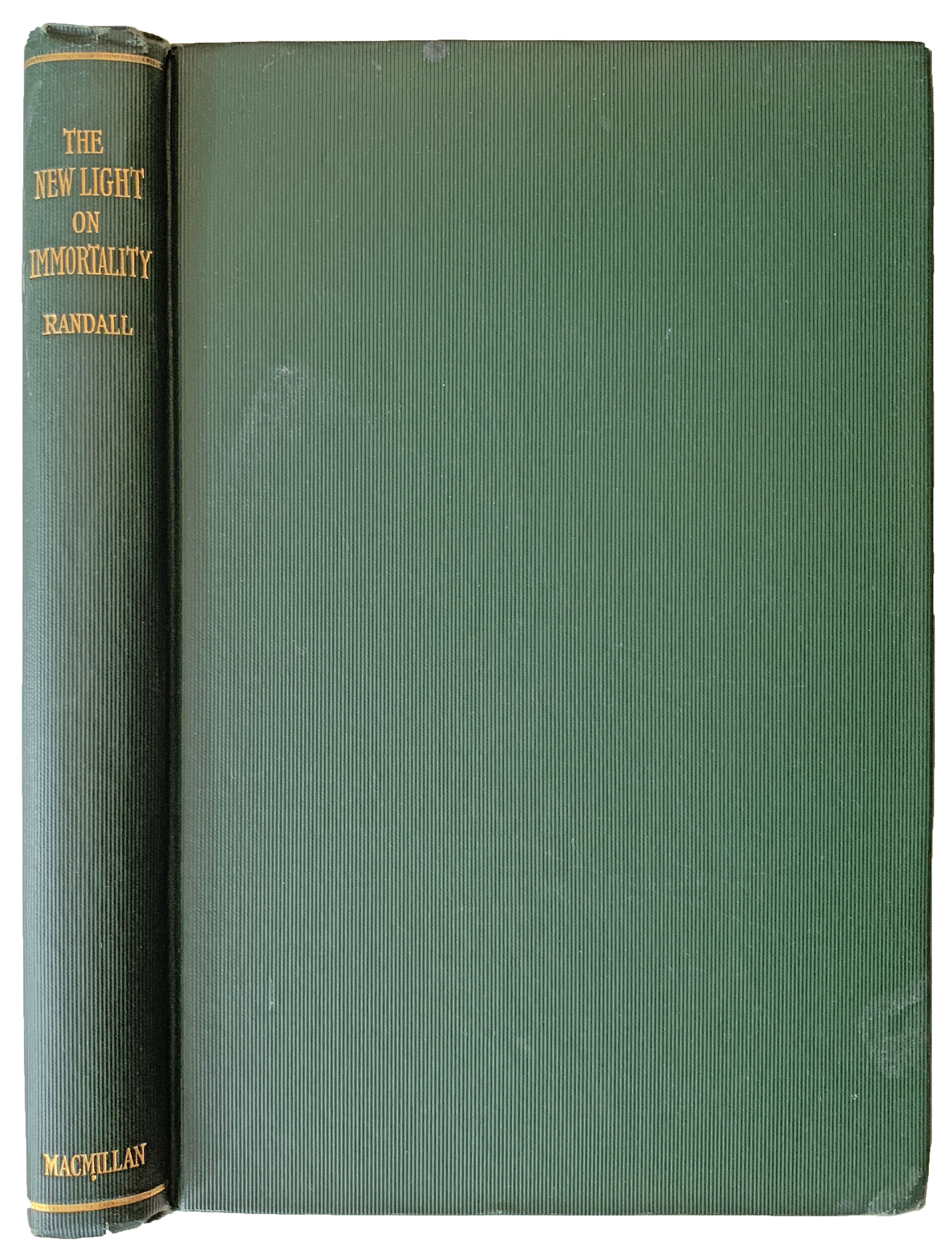 The New Light on Immortality, or, The Significance of Psychic Research.