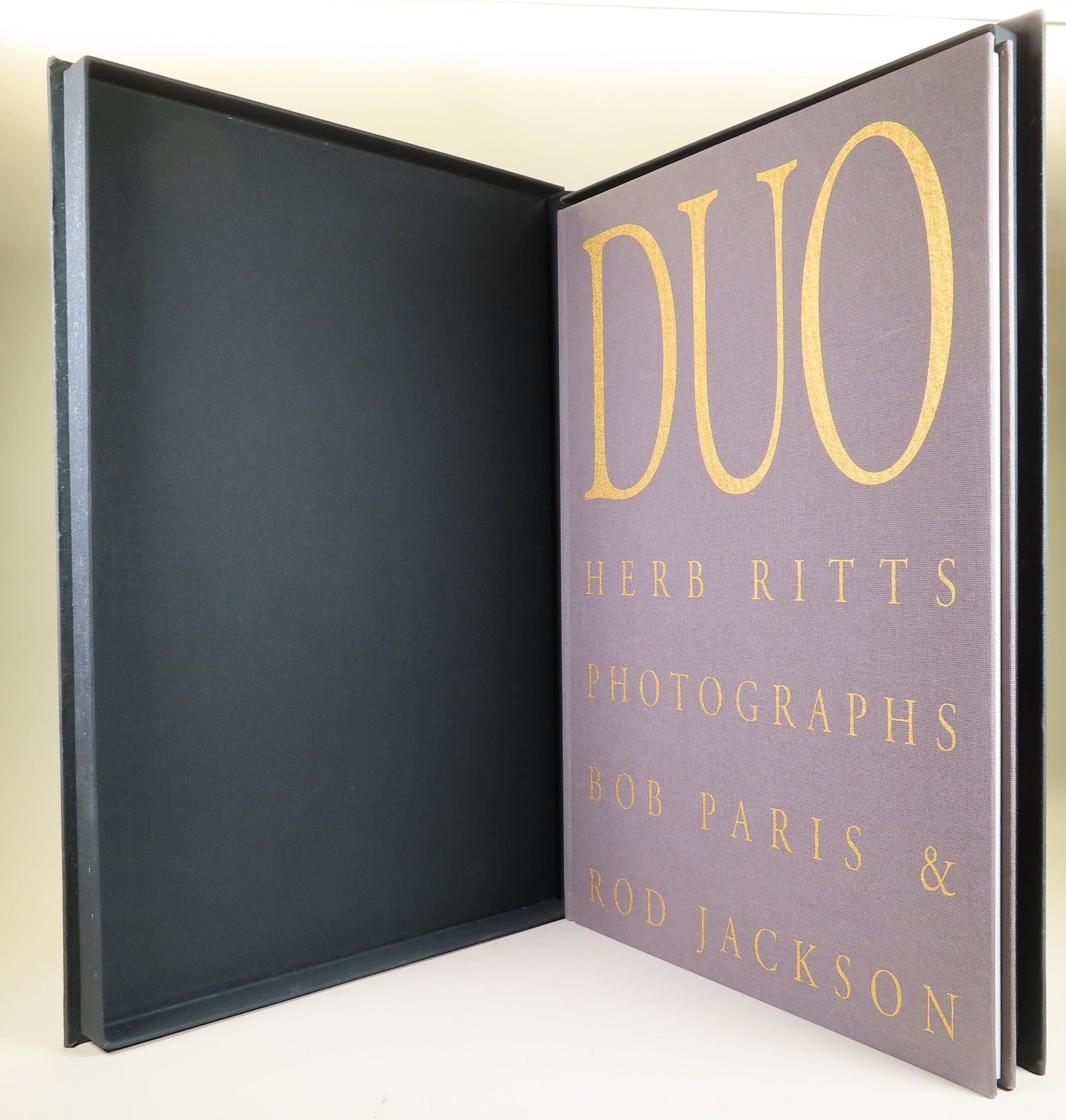 Duo. Herb Ritts Photographs. [SIGNED BY RITTS]