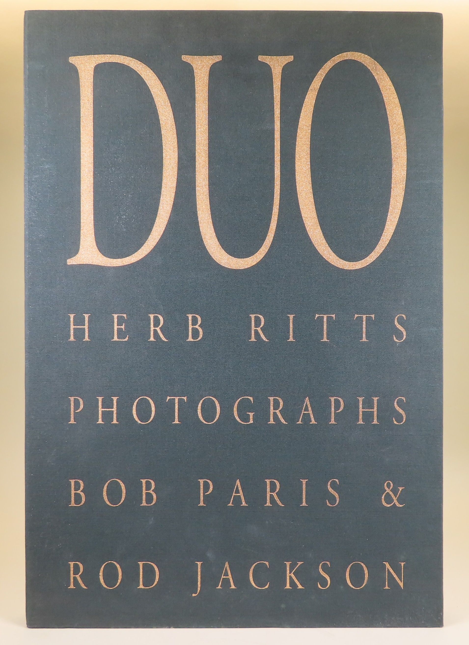 Duo. Herb Ritts Photographs. [SIGNED BY RITTS]