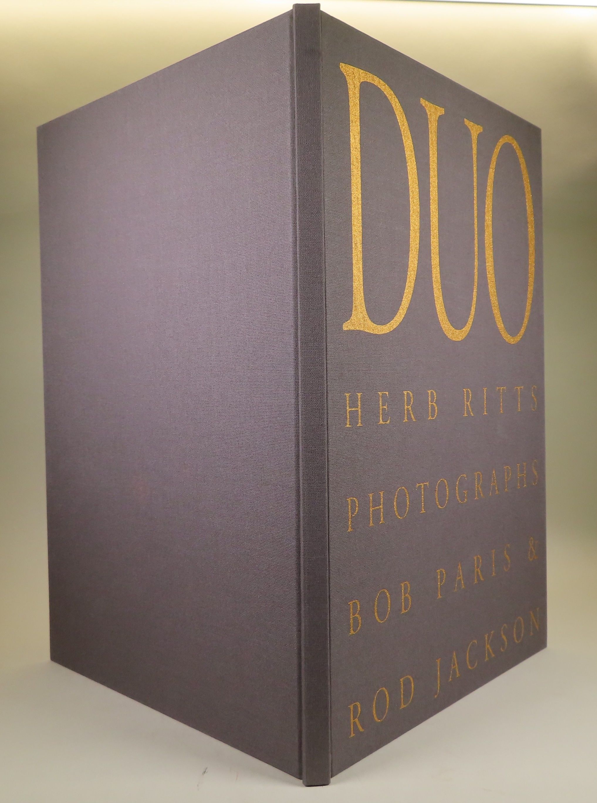 Duo. Herb Ritts Photographs. [SIGNED BY RITTS]