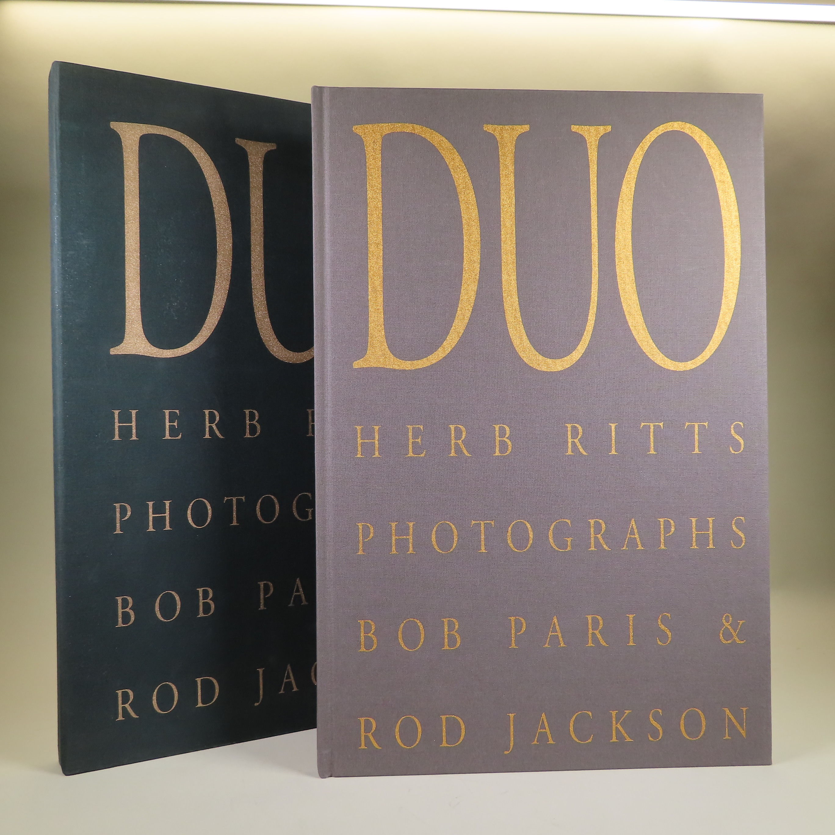 Duo. Herb Ritts Photographs. [SIGNED BY RITTS]