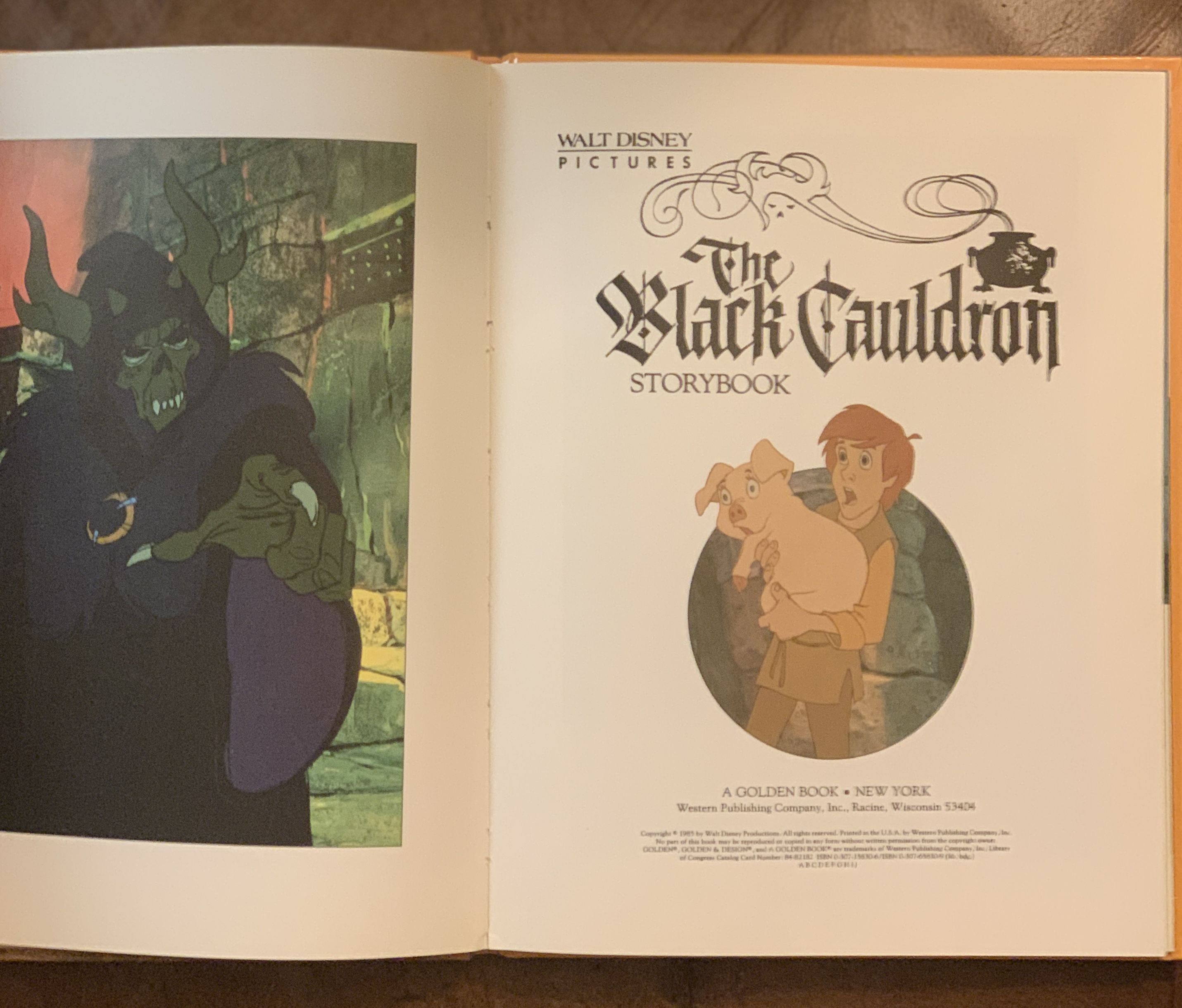 The Black Cauldron Storybook