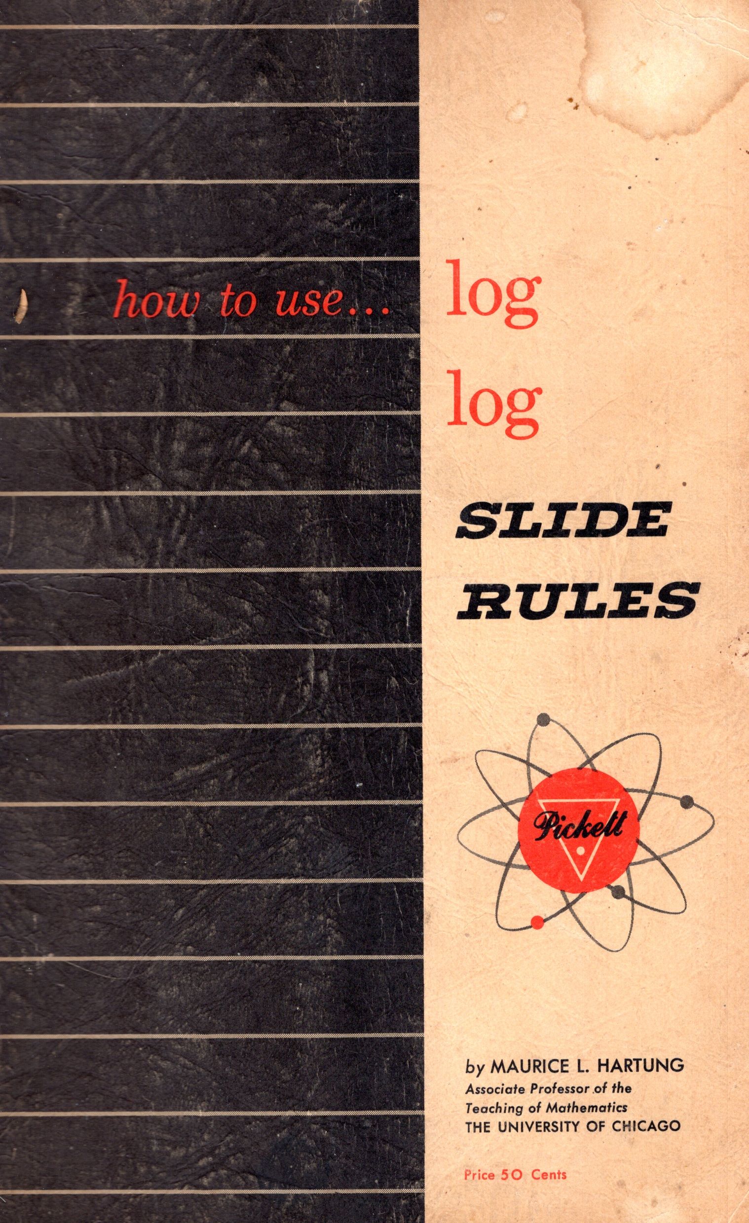 How to use log log SLIDE RULES