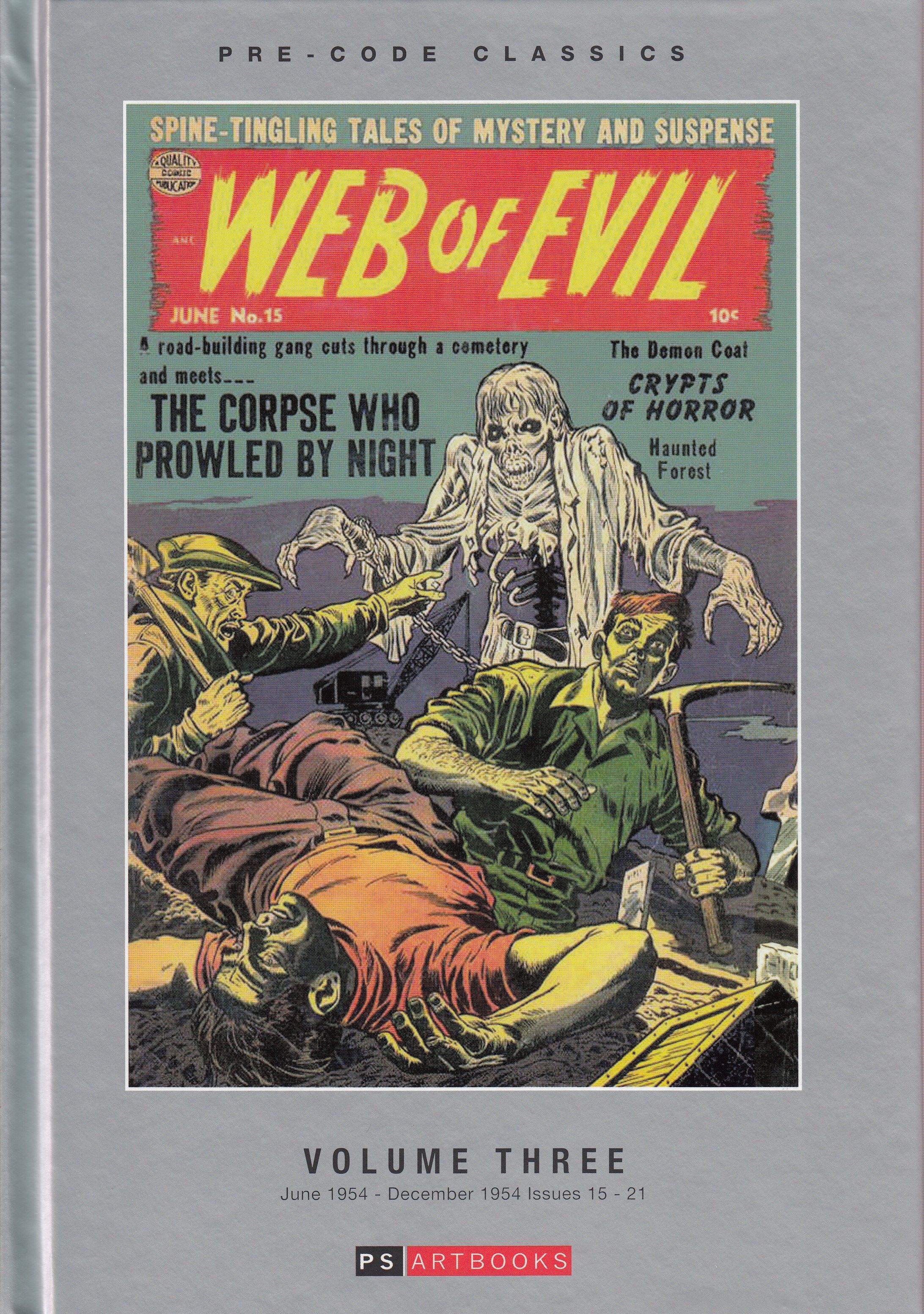 Web Of Evil - Volume Three - Pre Code Classics - Bookshop Edition