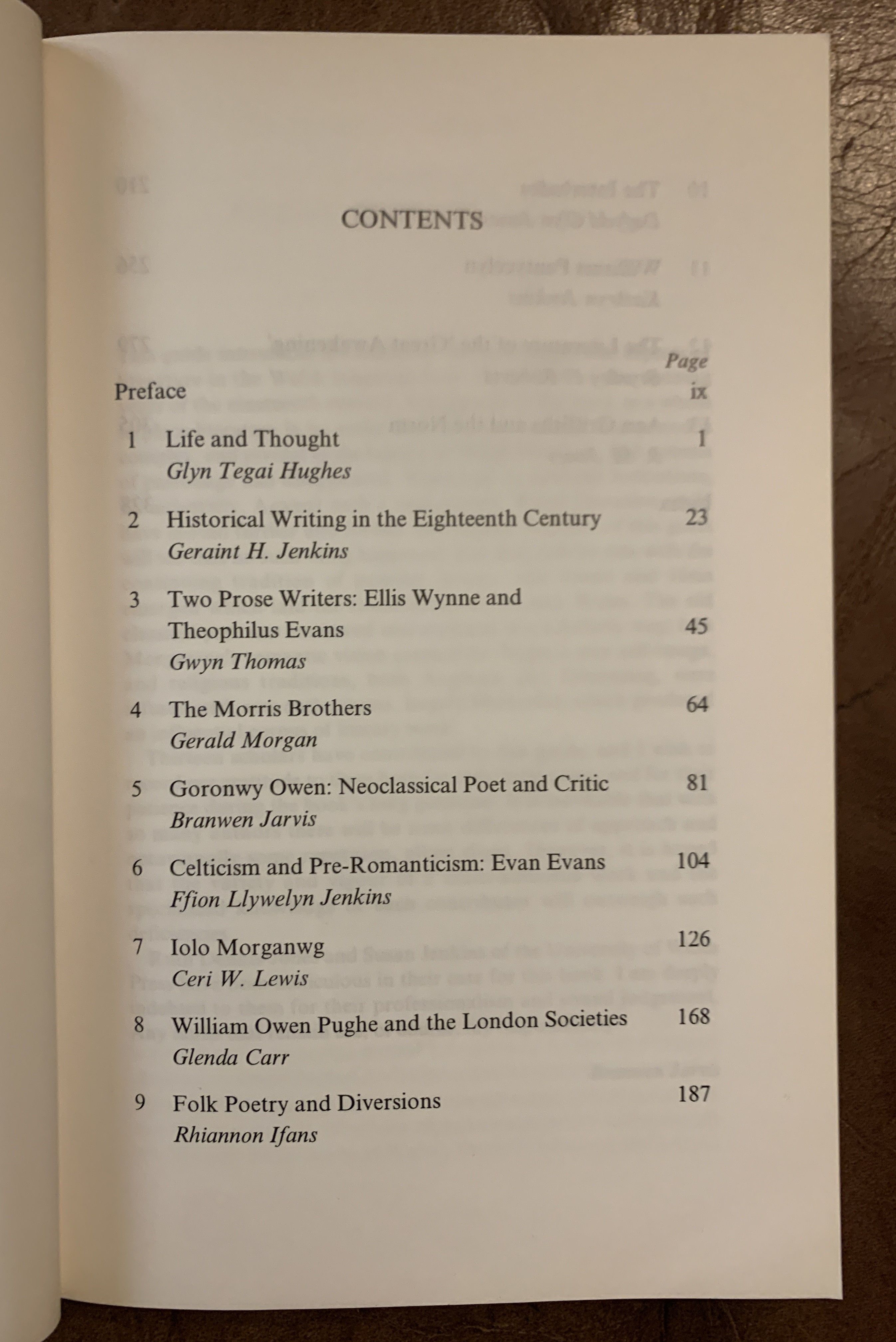 A Guide to Welsh Literature c.1700-1800 Volume IV