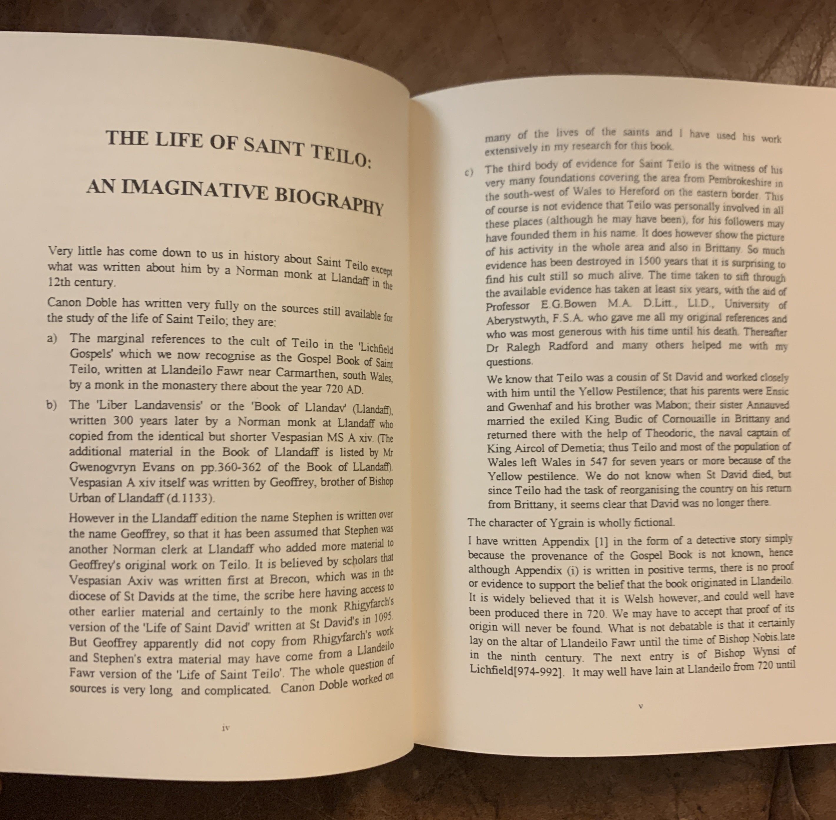 Beloved Valley The Life Of Saint Teilo