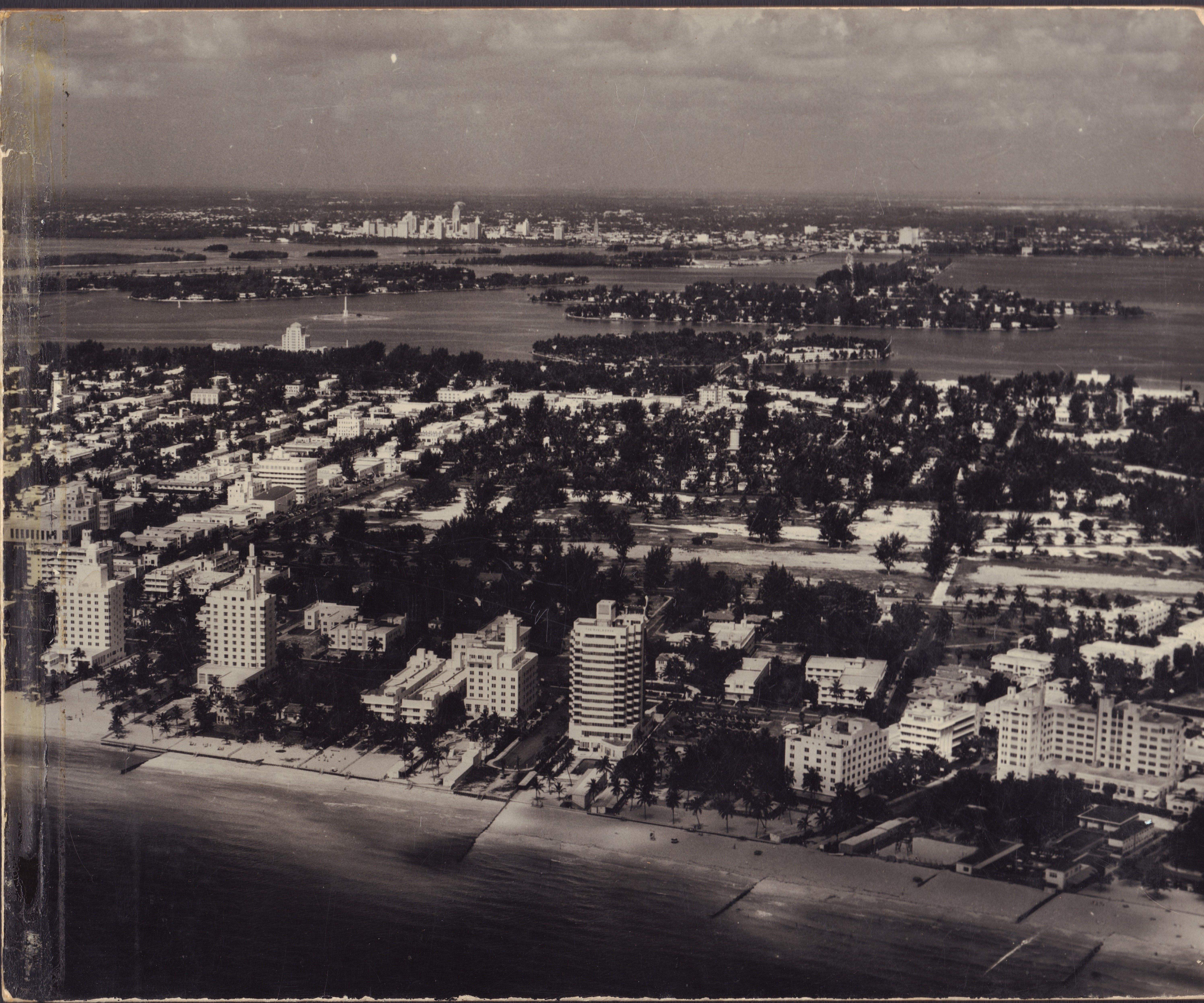 Miami Beach Original Panoramic Aerial Photographs