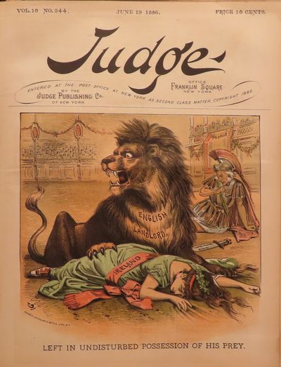 Judge Magazine, Volume 9 & 10, January 16, 1886 - August 7, 1886