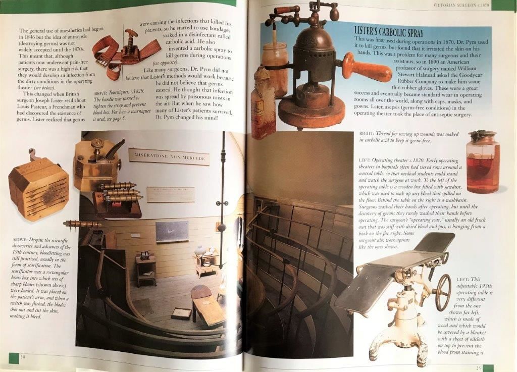 A Doctor's Life; a visual history of doctors and nurses through the ages.