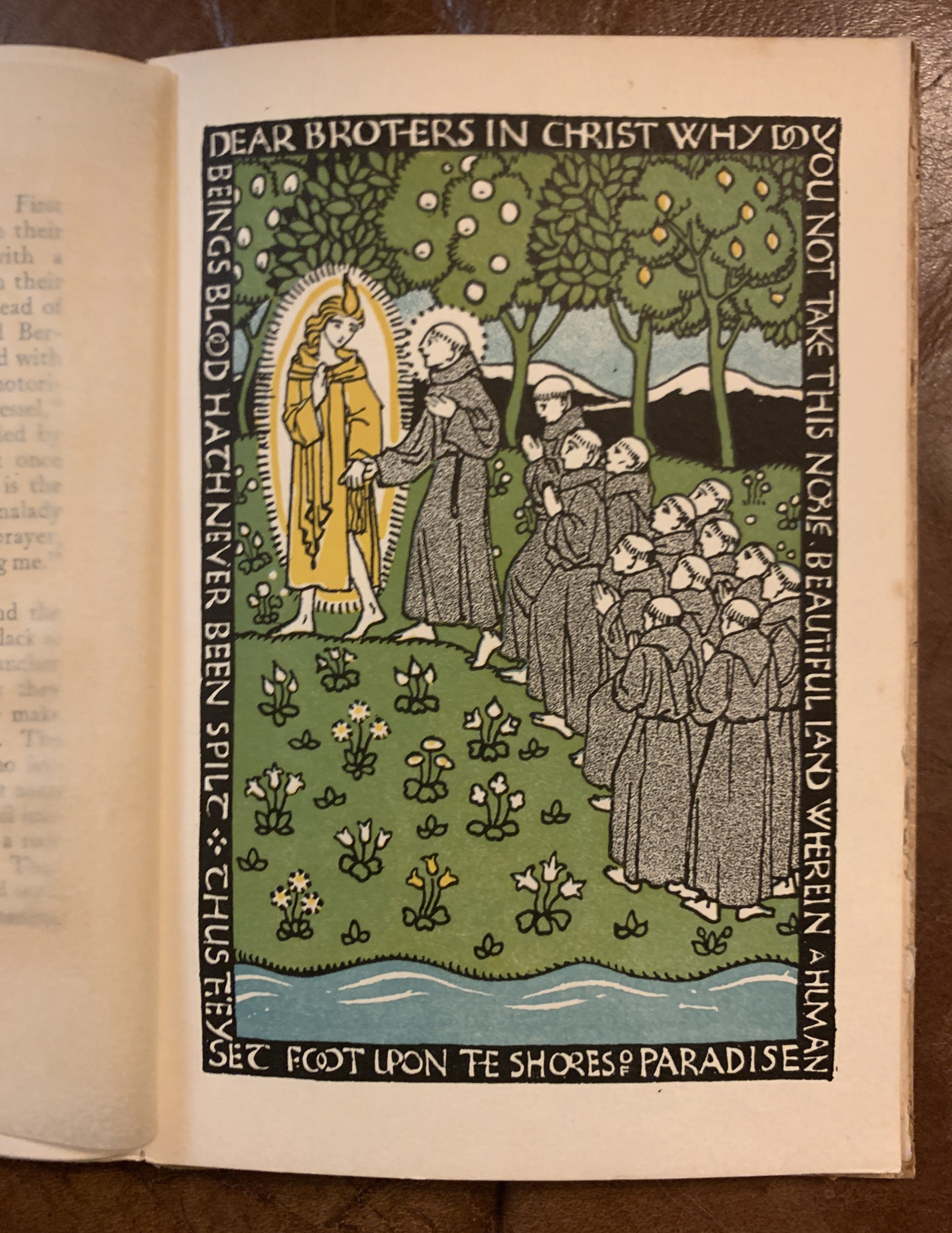 S. Brendan The Voyager And His Mystic Quest Illustrated in Color and B ...