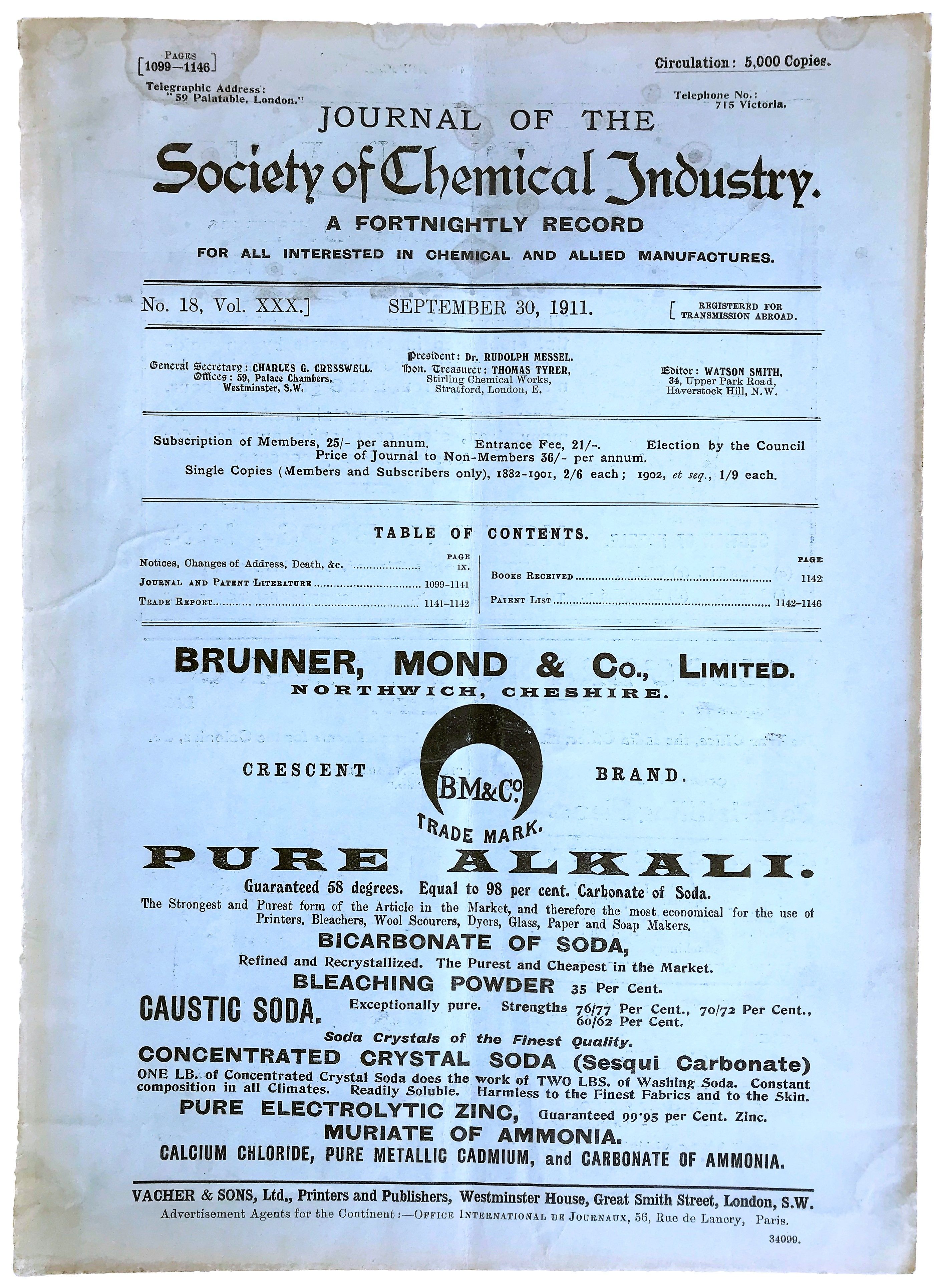 Journal and Patent Literature I. General Plant; machinery; IIa. Fuel ...