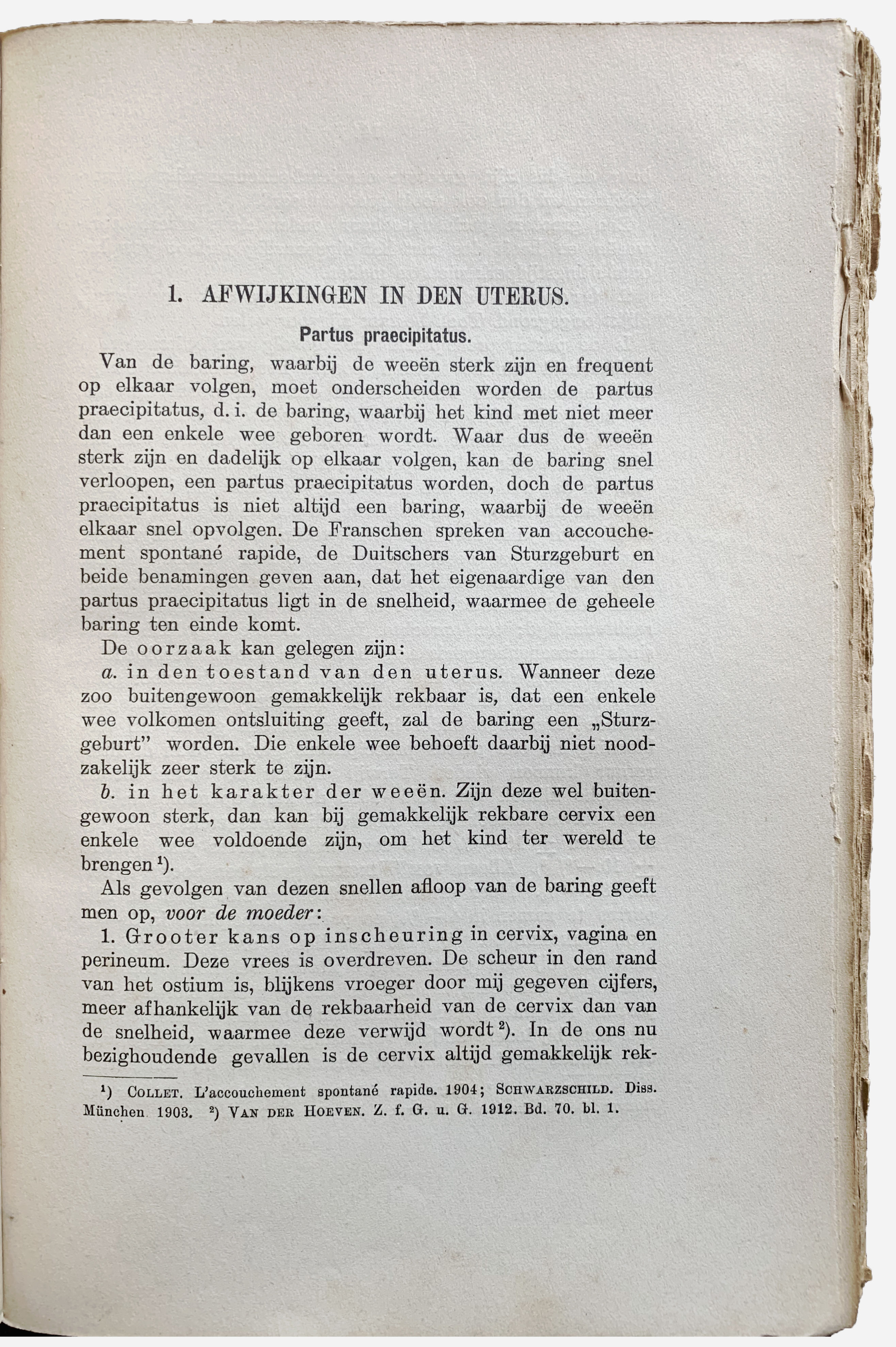 Pathologie van Baring en Puerperium. Met Pathologie van den pasgeborene ...