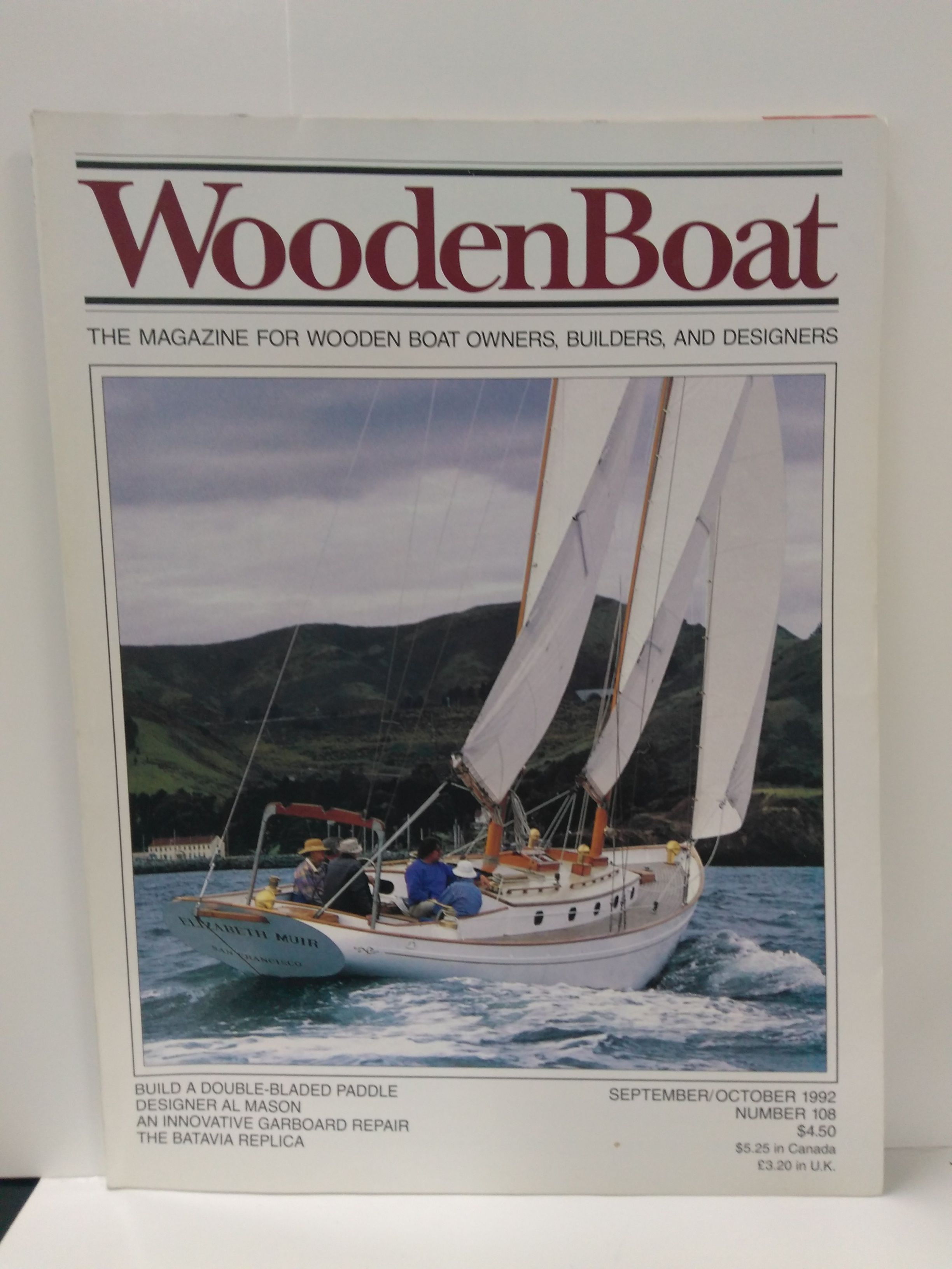 Wooden Boat Magazine September October 1992 Number 108