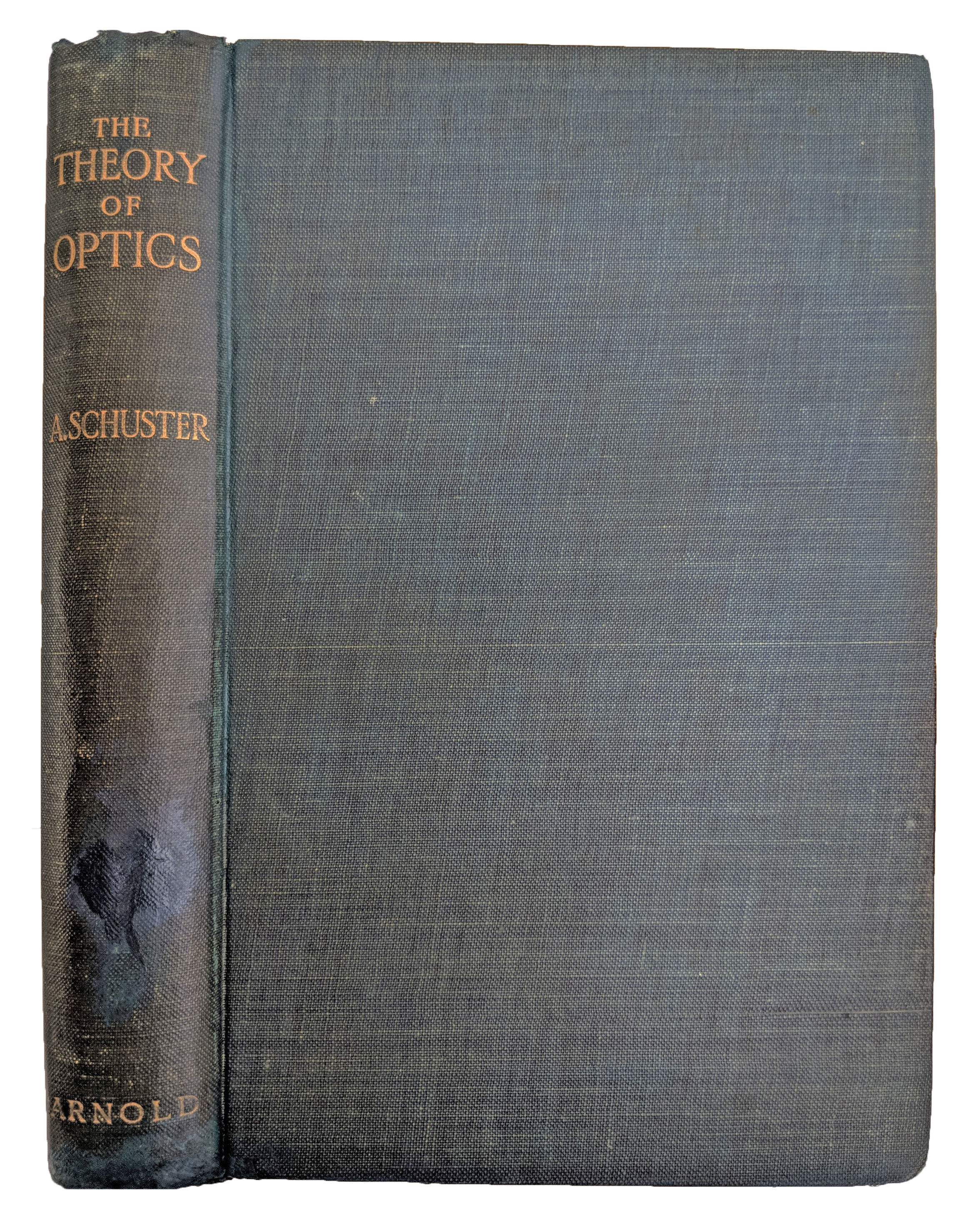 An Introduction to the Theory of Optics.