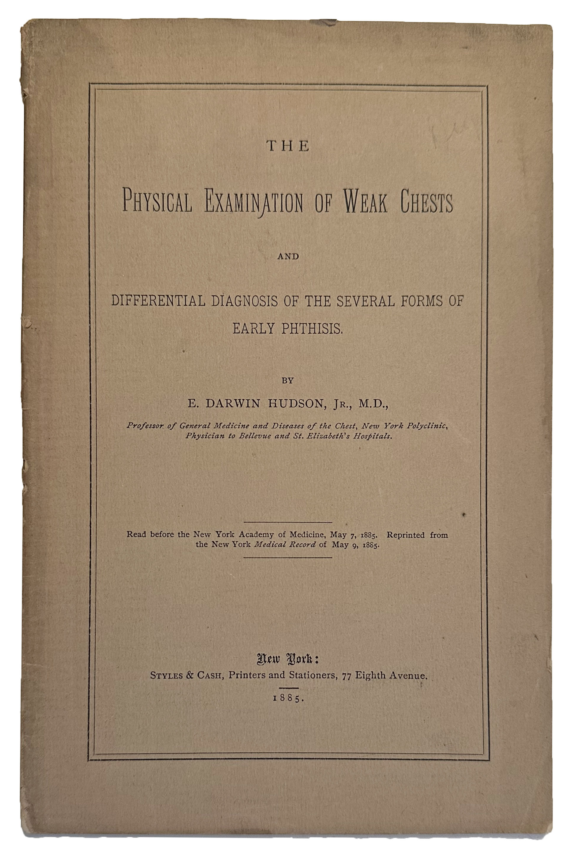 The Physical Examination of Weak Chests and differential diagnosis of ...