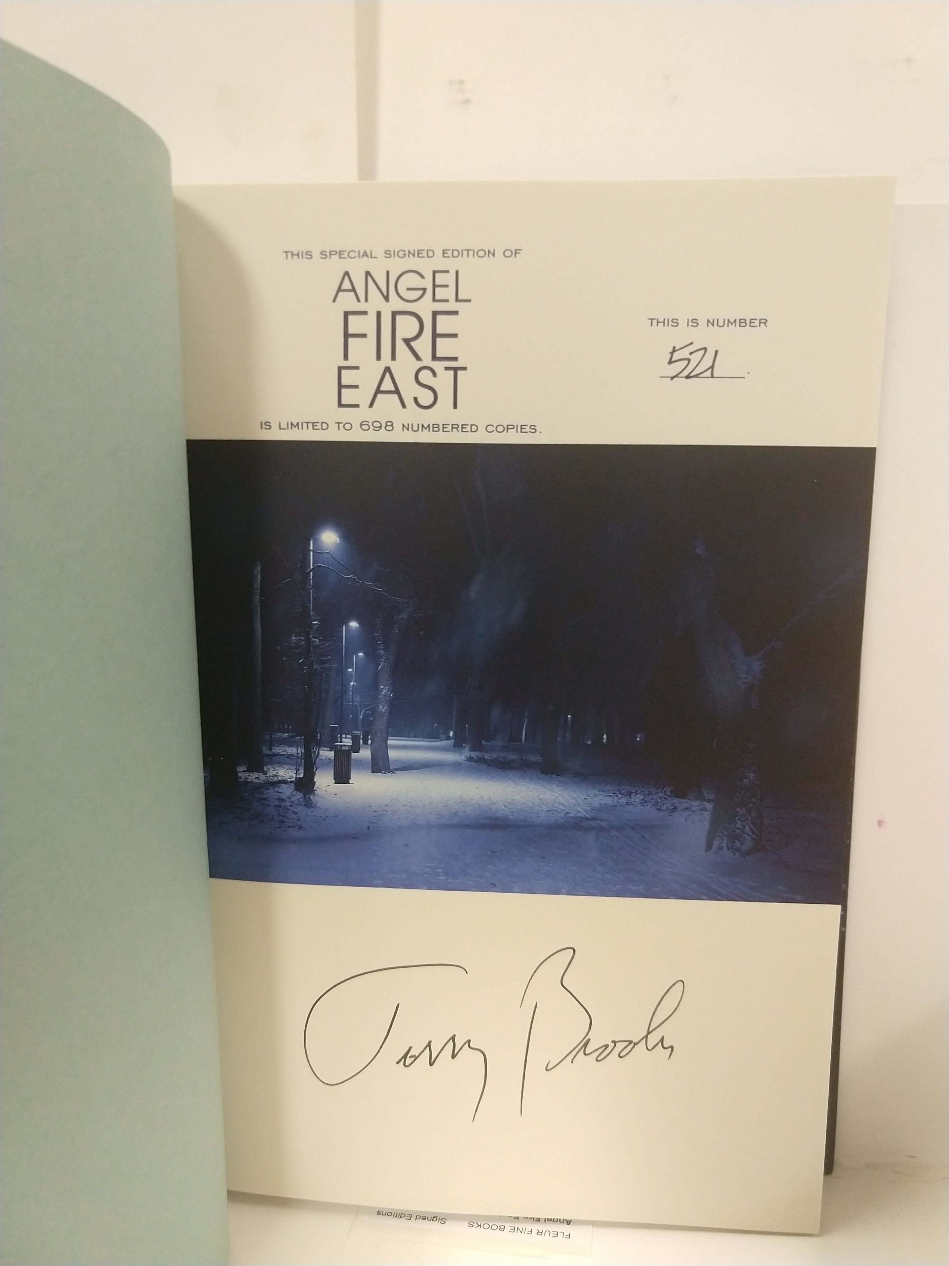 Angel Fire East (SIGNED Lettered Edition)
