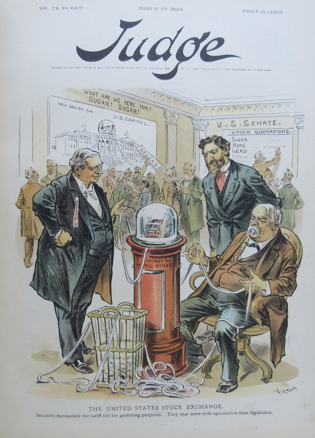 Judge Magazine, Volume 26, #638 - 663. January 6 - June 30 1894.