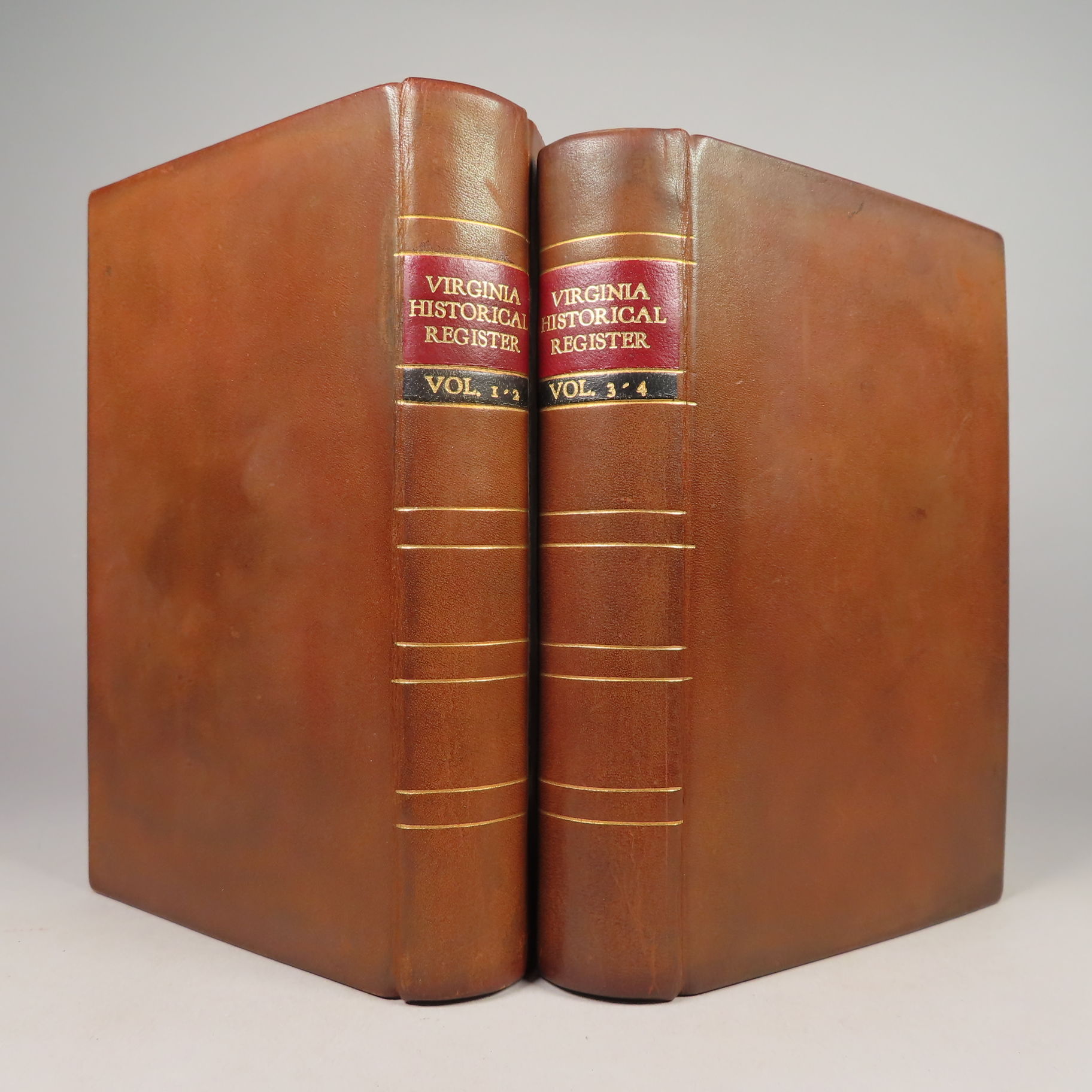 Virginia Historical Register Vol I (1848), Vol II (1849), Voll. III ...