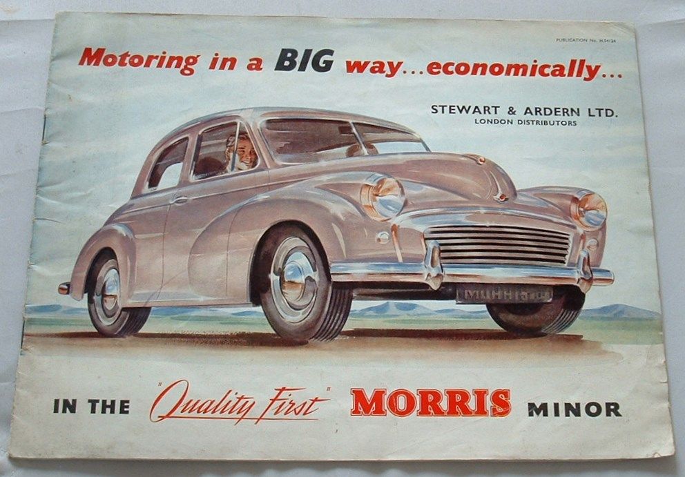 Motoring in a Big Way Economically in the Quality First Morris Minor ...
