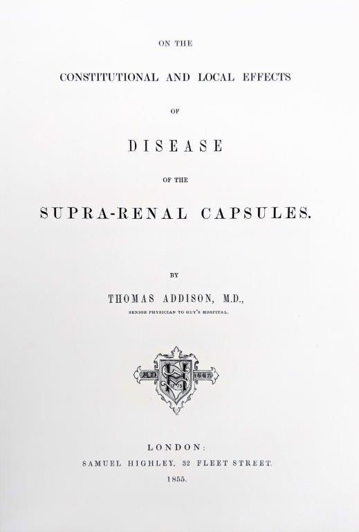 On the Constitutional and Local Effects of Disease of the Supra-renal ...