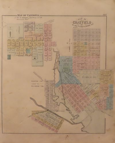 Map of Houston County 1874