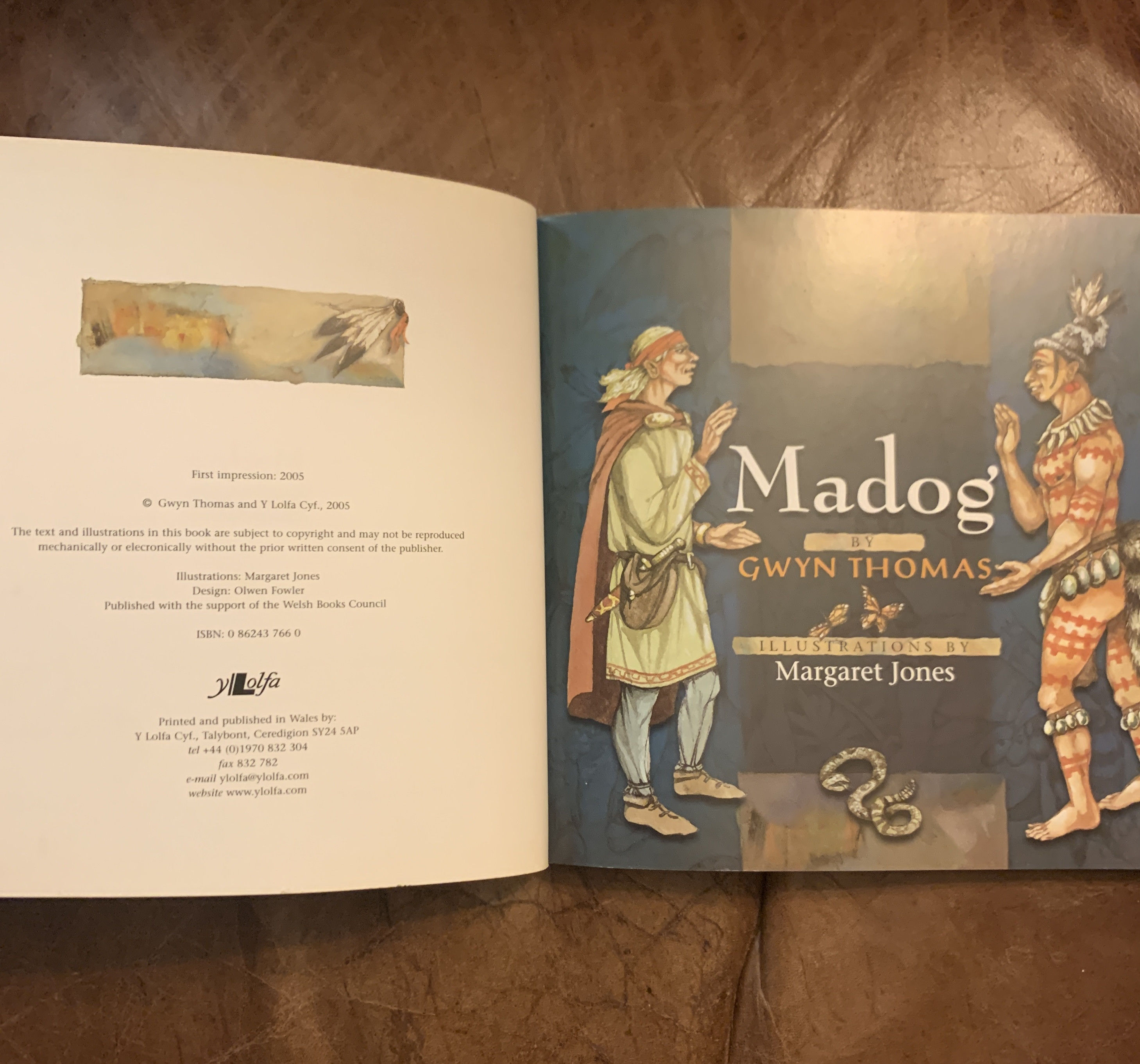 Madog Illustrations By Margaret Jones