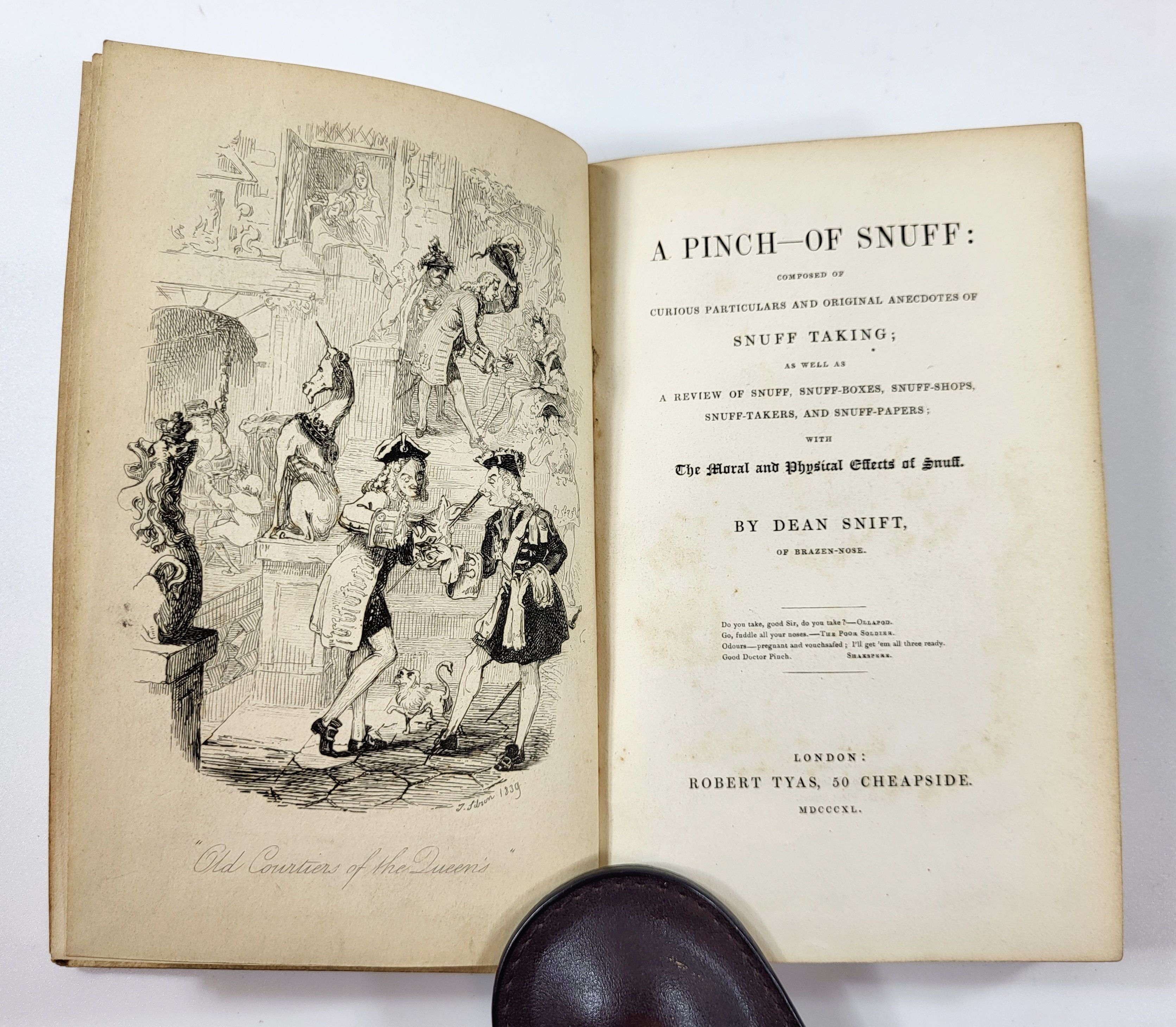 A Pinch - of Snuff: Composed of Curious Partriculars and Original ...