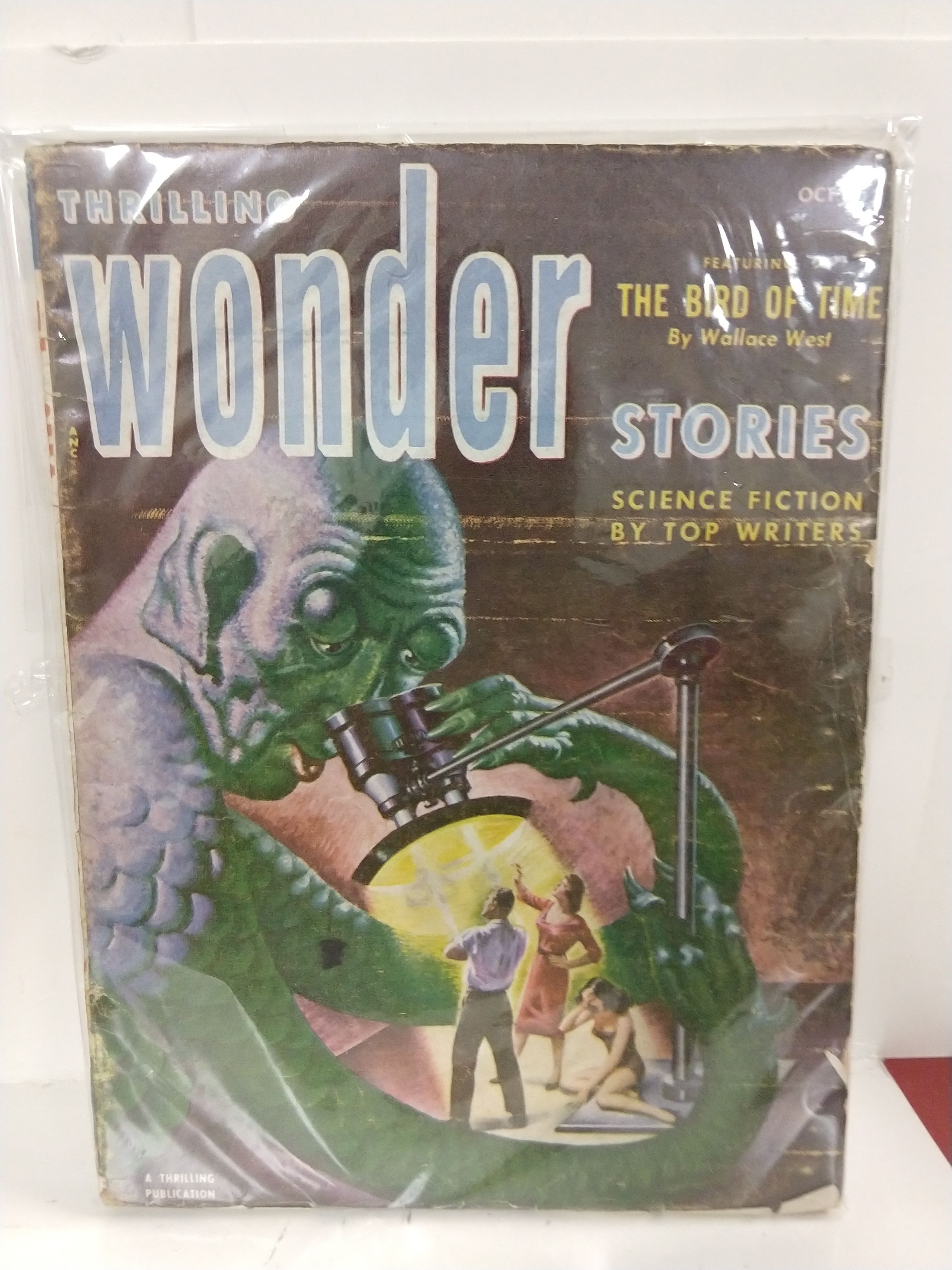 Thrilling Wonder Stories Magazine October 1952