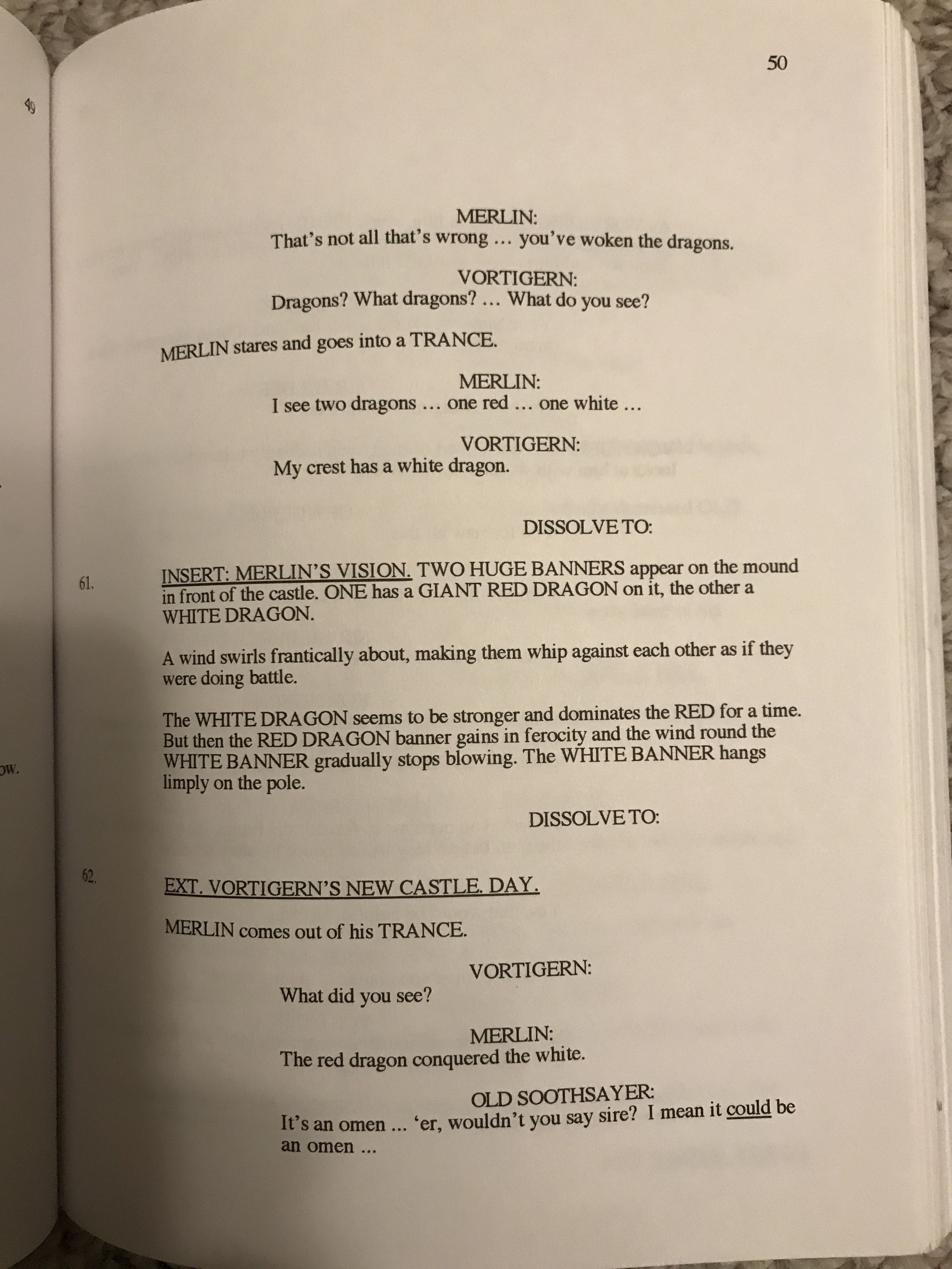 Merlin The Shooting Script (Newmarket Shooting Script Series Book)